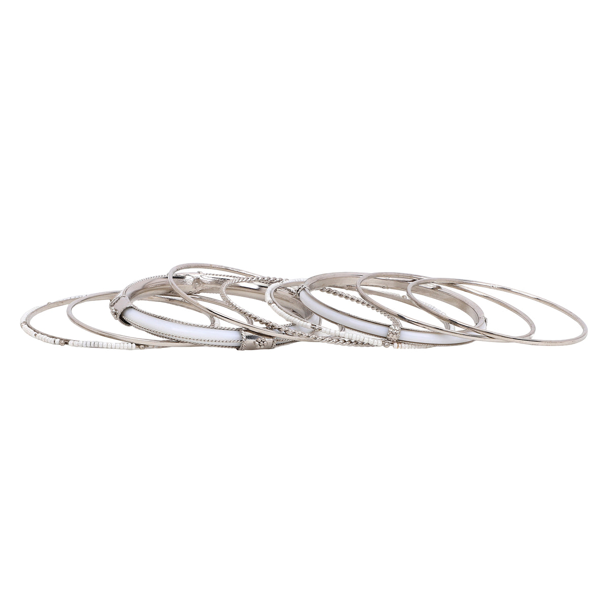 Modern Tribal Bangle Stack by Leshya – BANGLES BY LESHYA