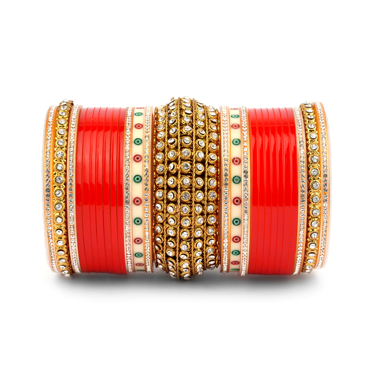 Traditional Bridal Chura by Leshya – BANGLES BY LESHYA